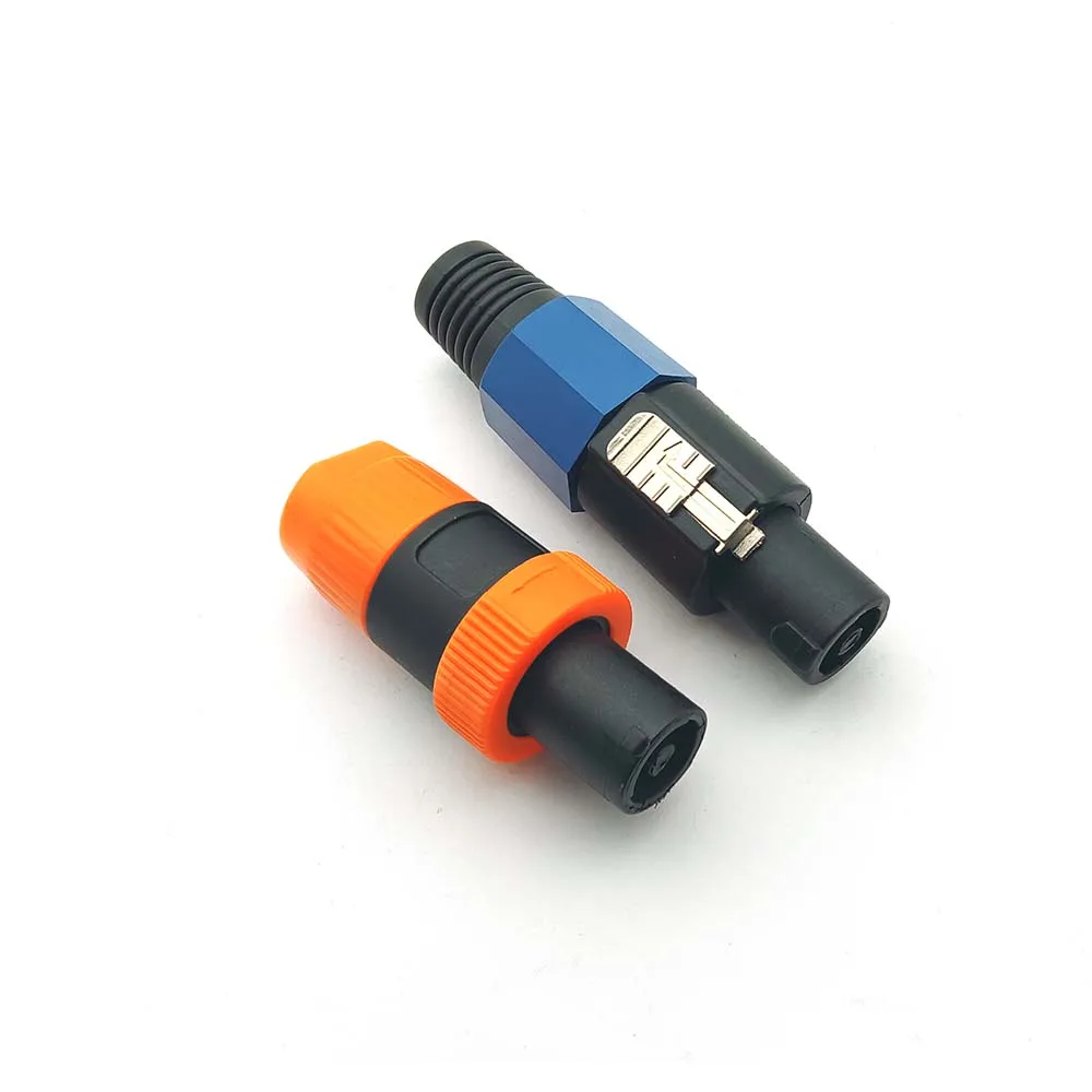 Speakon Connector 2-Pole Male End For Speaker Cable - Raw Wire To NL2 ...