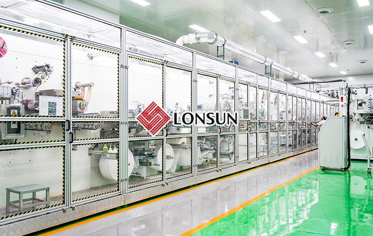 Disposable Elastic Waistband Baby Diaper Making Machine High Speed Full ...