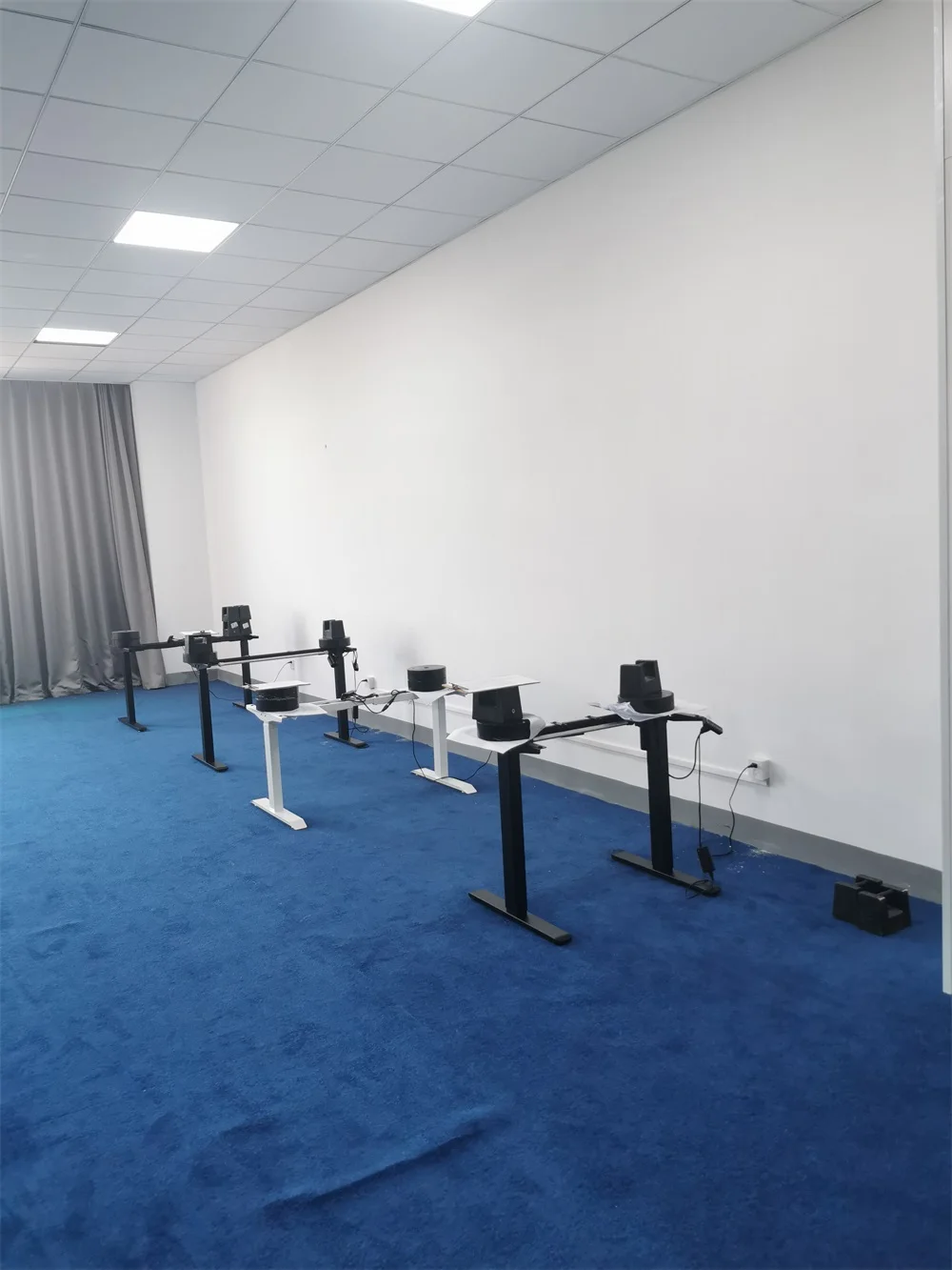 3 Stage Up Lift Column Dual Motor Smart Standing Desks Height ...