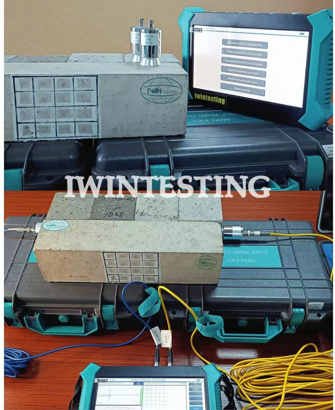Iwin-u910 Ultrasonic Detector - Accurate Concrete Testing