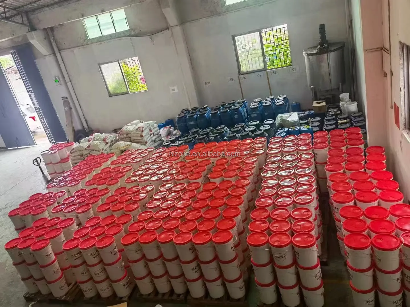 PVC Laminated on MDF Board Polymer Emulsion Vacuum Membrane Press Cold ...