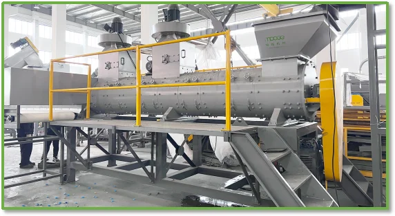 Recycled PET Plastic Bottle Label Remover - High Efficiency