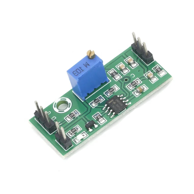 Lm393 Voltage Comparator Module Signal Waveform High Low Level Load ...
