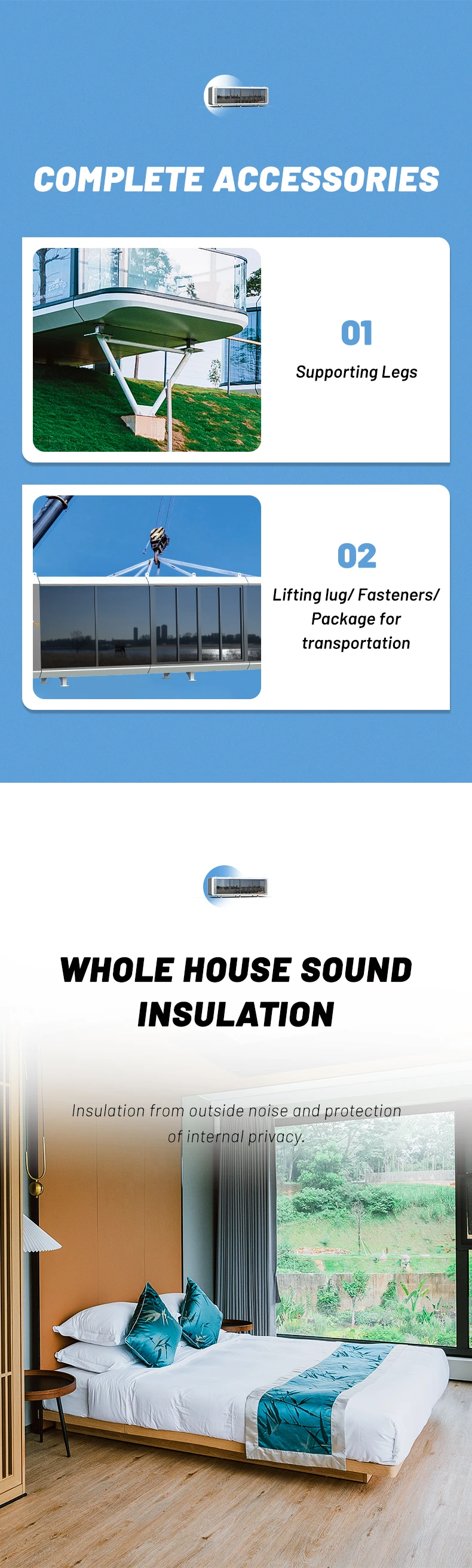 Zcamp V7 Prefab House Homes Prefab Houses Container Prefab Bahay ...