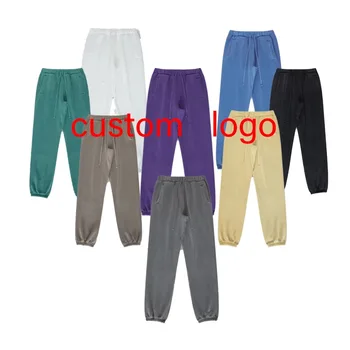 Custom Logo Men Stacked Joggers With Pocket Stacked Sweat Pants ...