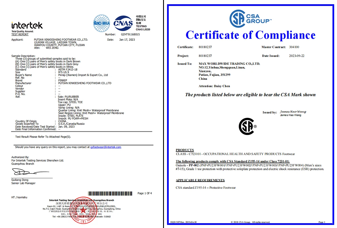 Pinnip 2024 Winter Natural Gas Work Boots Pu Resistant To Electric ...