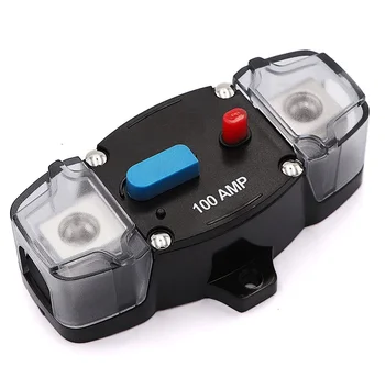 Automotive 12-48 Volt Dc Fuse Block Holders100 Amp With Manual Reset 0 ...