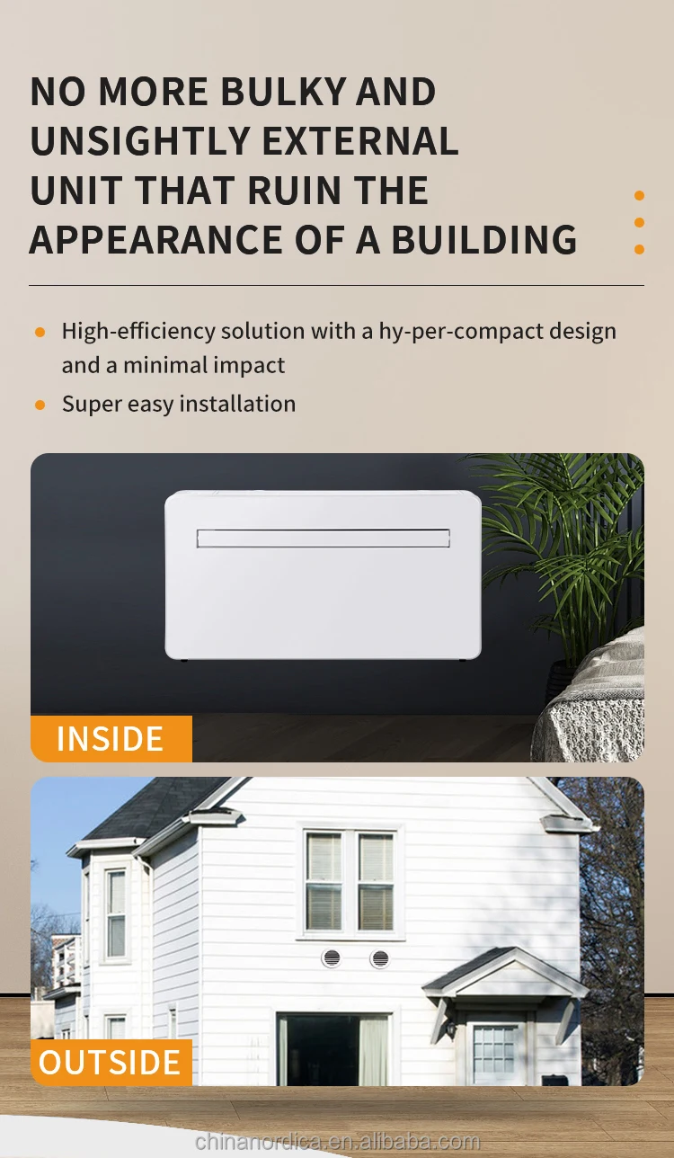 Monoblock Air Conditioner - 10000 BTU, COP 3.6 Efficiency