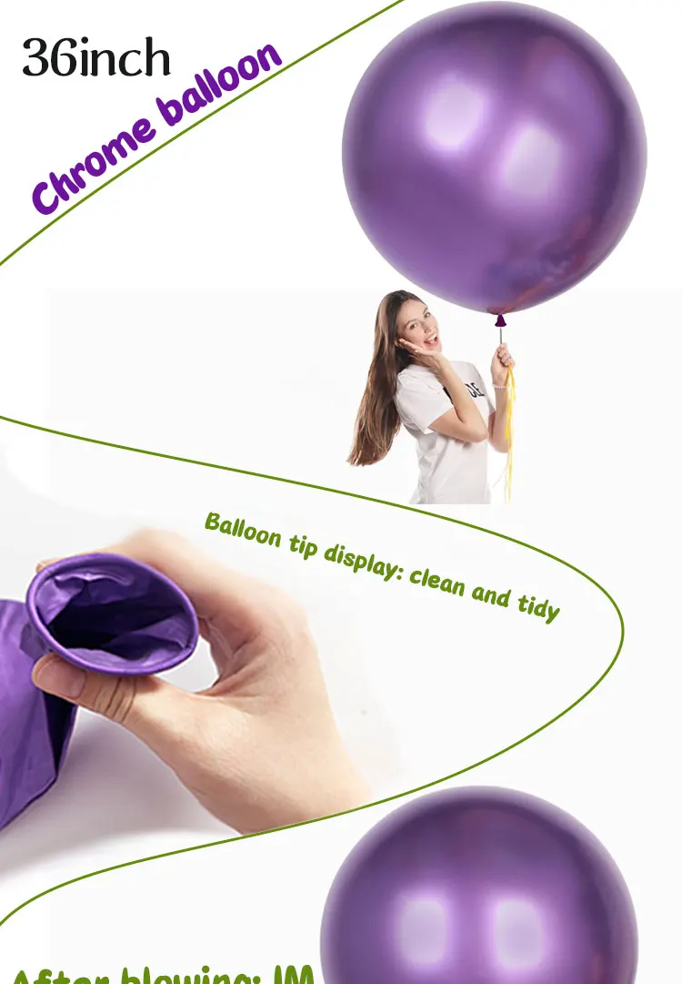 Custom Inflatable Helium Gold Balloons Extra Large Big Golden Giant 36 ...