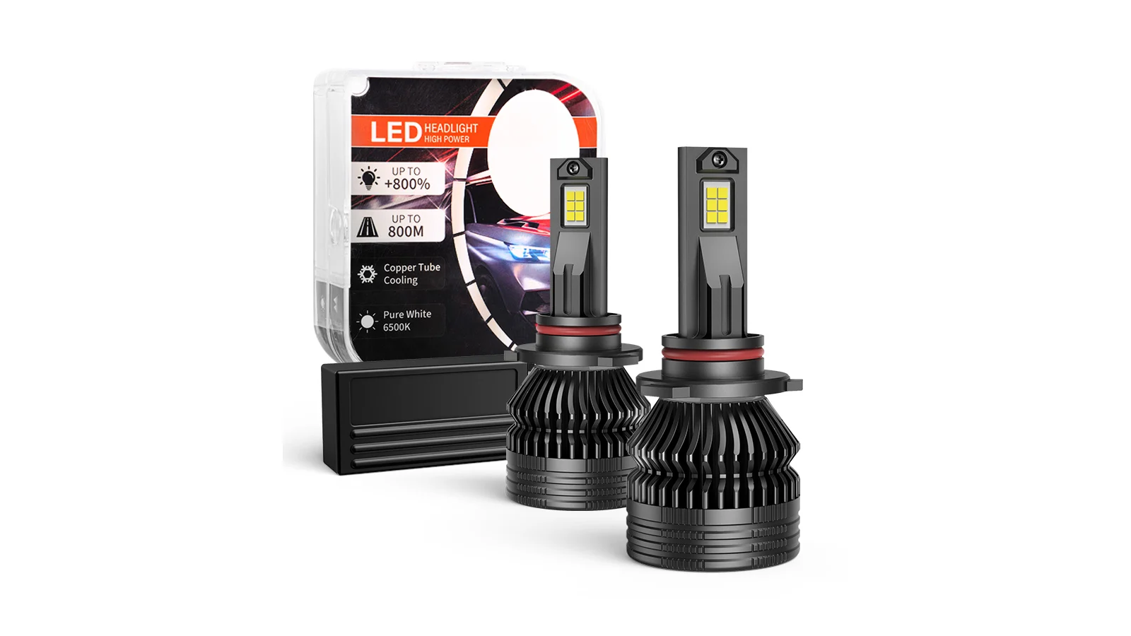 Rcj Led Headlights R10m 40000lm 200w Car Led Headlight Bulbs H1 H4 H7 H11 9005 9006 9007 9008 ...