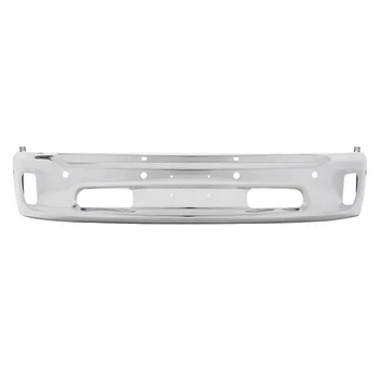 Chrome Front Bumper Face Bar For 2014-2018 Dodge Ram 1500 W/ Fog Lamps ...