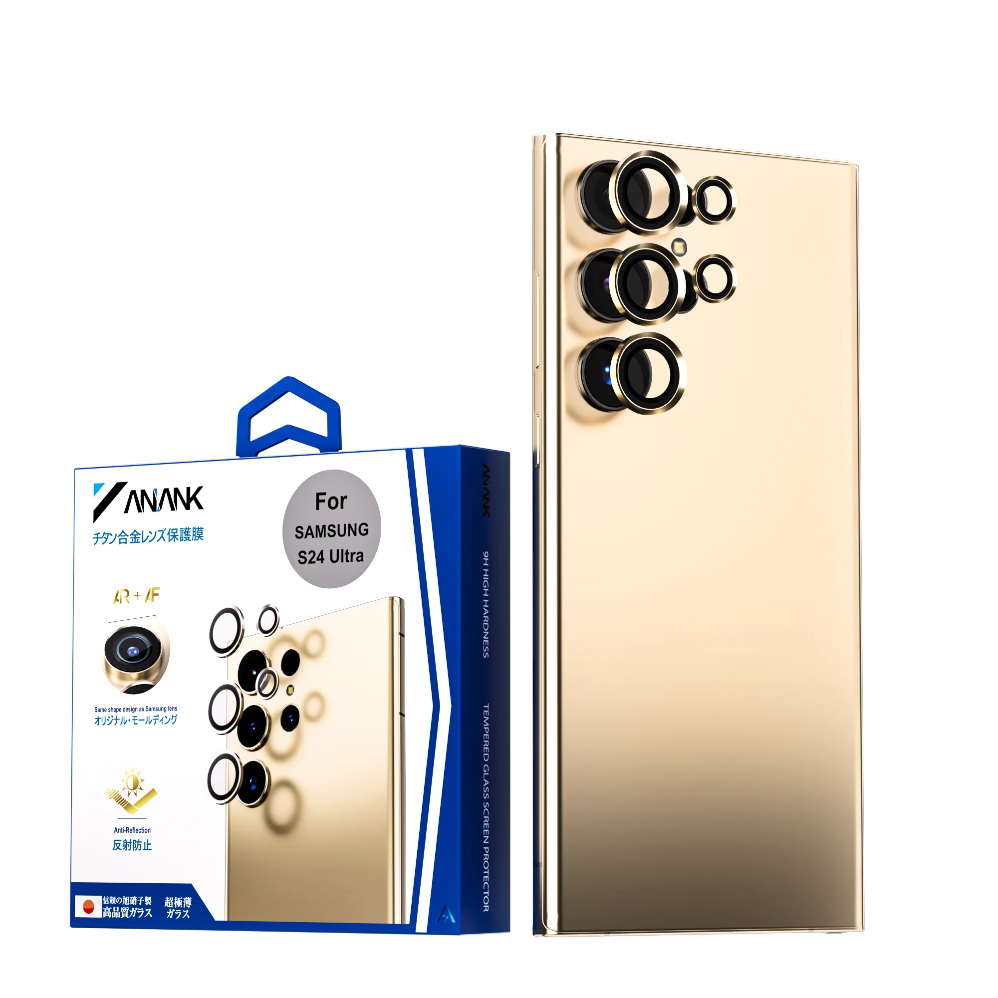 Anank 2024 Pvd Coating Camera Lens Protector Original Titanium Alloy ...