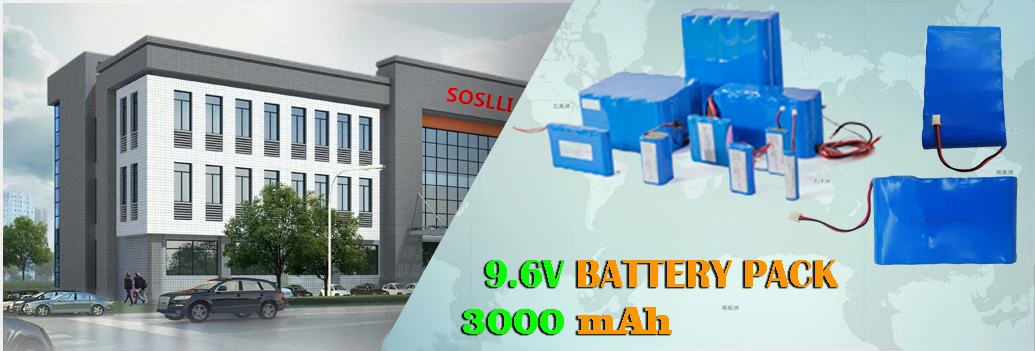 9.6v 3000mah Lifepo4 Lithium Ion Battery Pack For Power Tools Tools ...