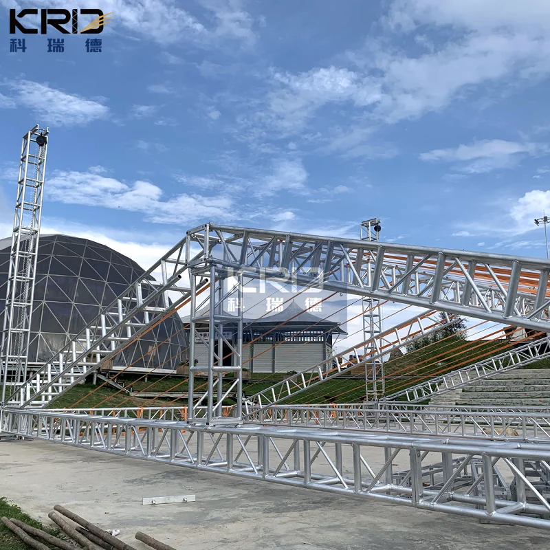 Arch Stage Trusses Structure 8x6M ARC Roof Truss Systems Rigging Truss ...