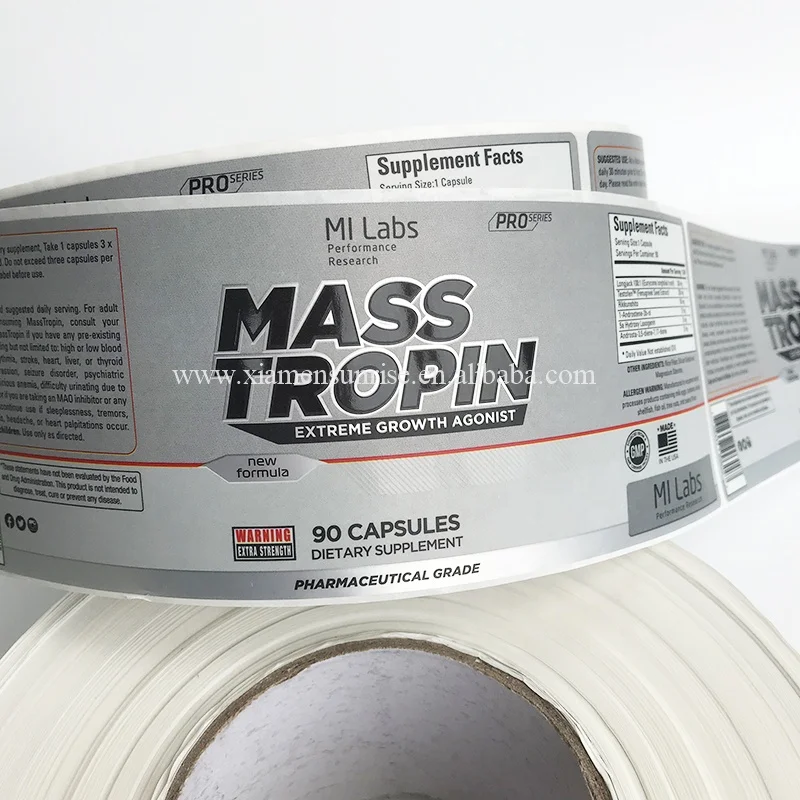 Custom Gen Pharma Label Injection Deca 10ml Steroides Oil Vial Labels ...