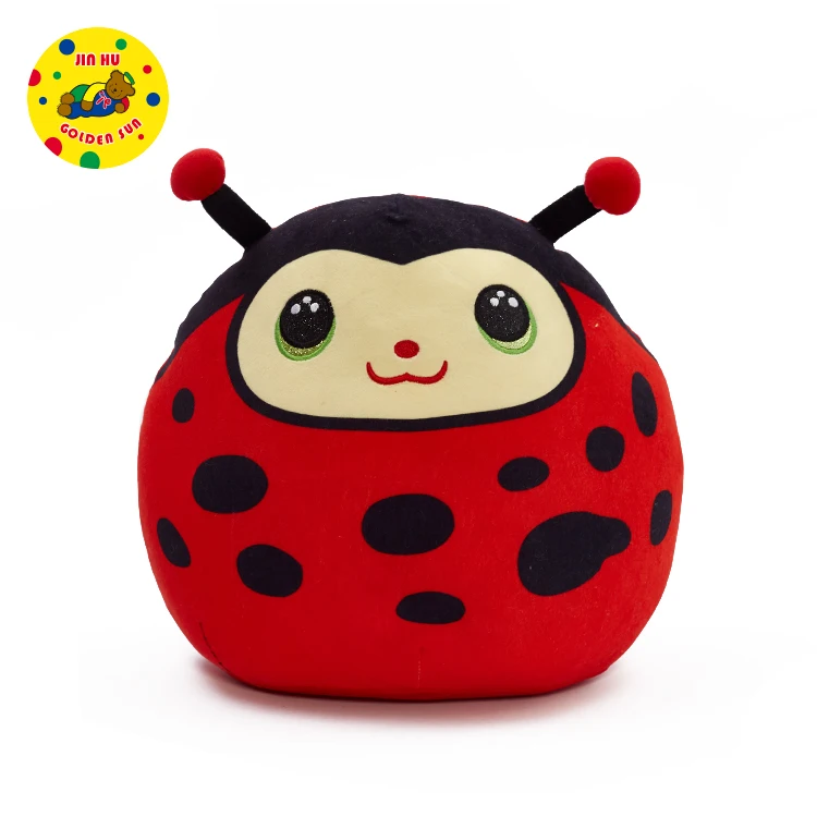 Seven Star Ladybug Custom Plush Toy Doll Insect Pillow Stuffed Animals ...