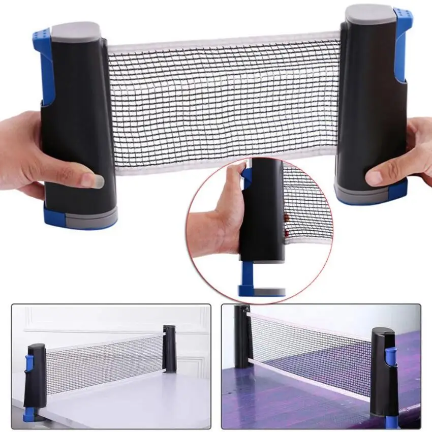 Retractable Ping Pong Net Portable Ping Pong Net For Any Table Portable ...