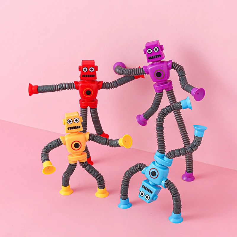 New Pop Tubes Robotics Fidget Tubes Sensory Toys Shapes Novelty Wire ...