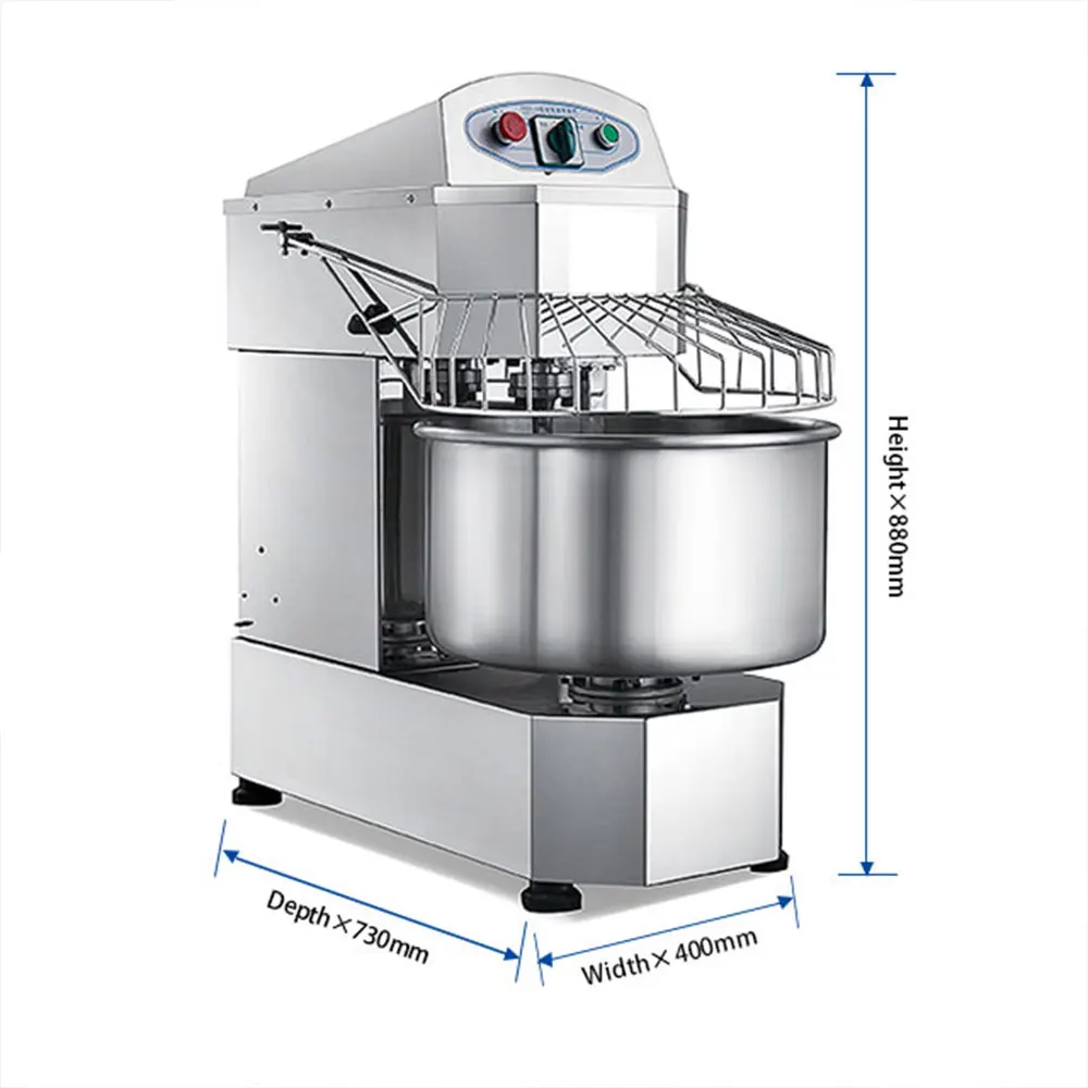 Commercial Electric Planetary Mixing Spiral Mixer 10l 20 Litre 30l Bread Food Bakery Flour Dough ...