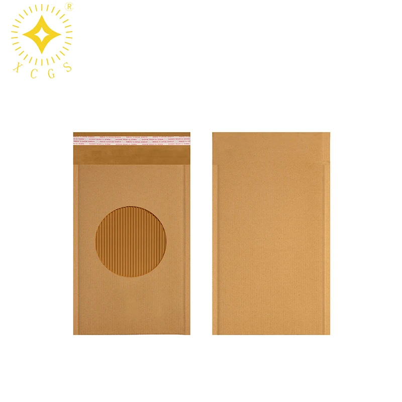 Recycled Kraft Paper Cardboard Mailers - Rigid & Expandable