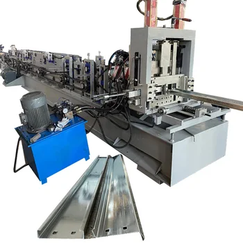 Fully Automatic Interchangeable C Z Purlin Channel Steel Cold Bending Forming Machine - Buy C Z ...
