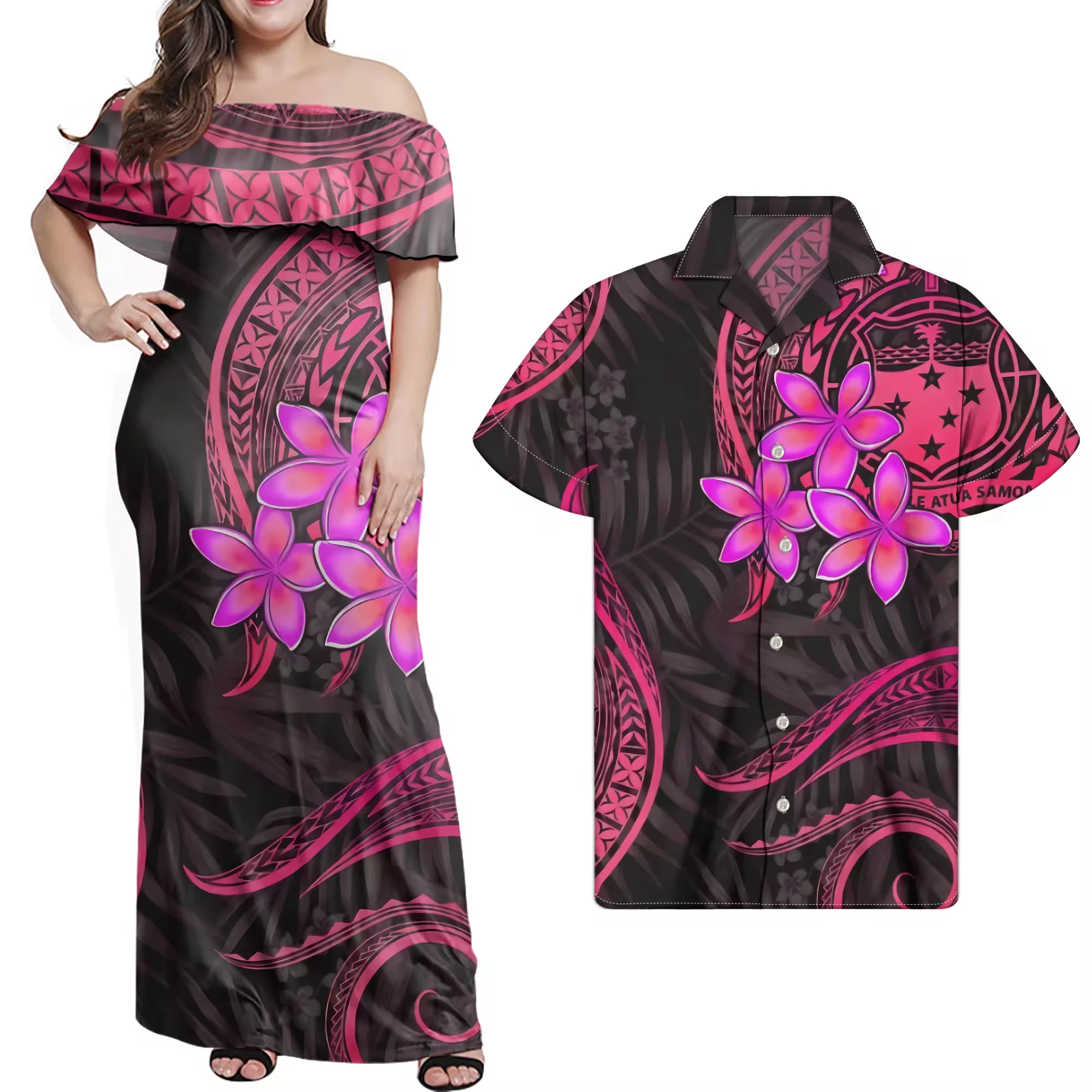 Shop Our Custom Pattern Samoan Clothes - Polynesian Design