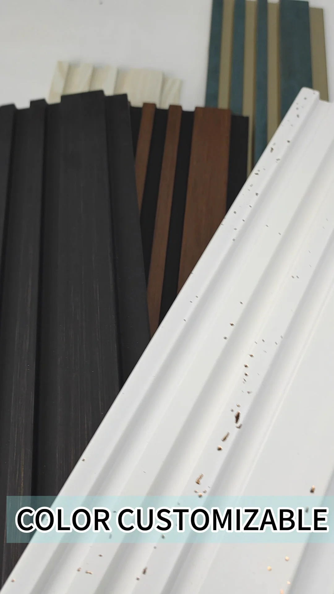 Ps Slat Wood Acoustic Fluted Sound Proof Pvc Marble Pu Interior ...