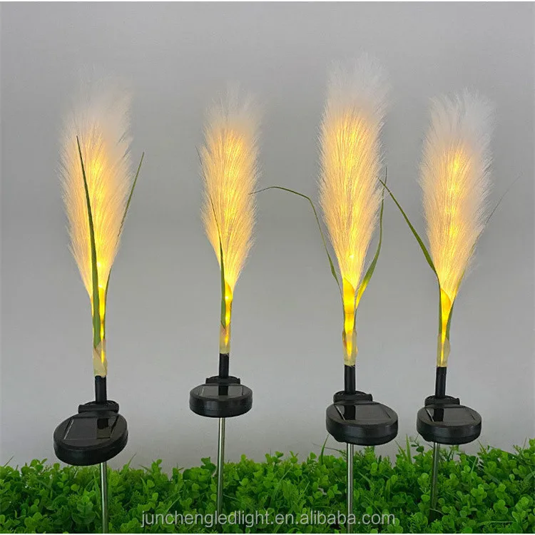 Garden Landscape Walkway Romantic Warm Golden Solar Ground Lamp Outdoor ...