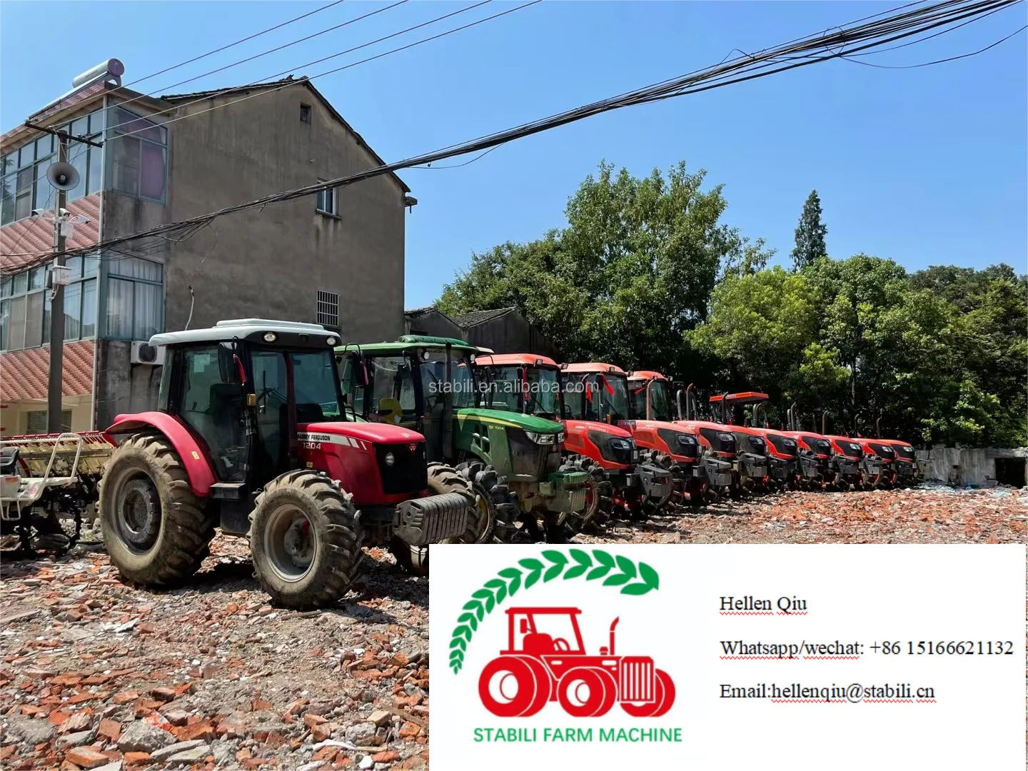 Used Tractor Massey Ferguson 4292 MF1104 4WD - Compact & Safe