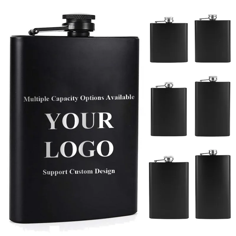 Wholesale Custom Hip Flask Different Capacity Male Alcohol Whisky Wine ...