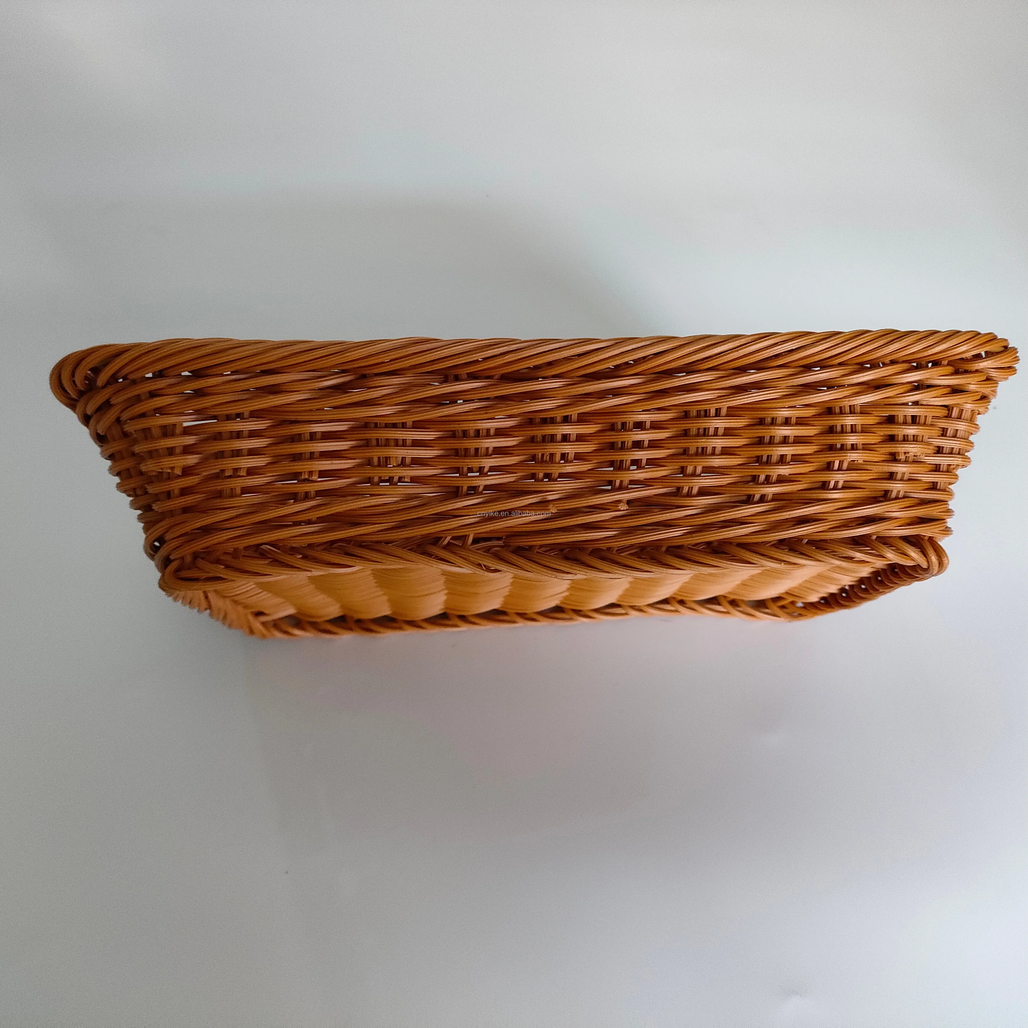 Pp Plastic Rattan Home Woven Storage Basket Storage Basket Storage ...