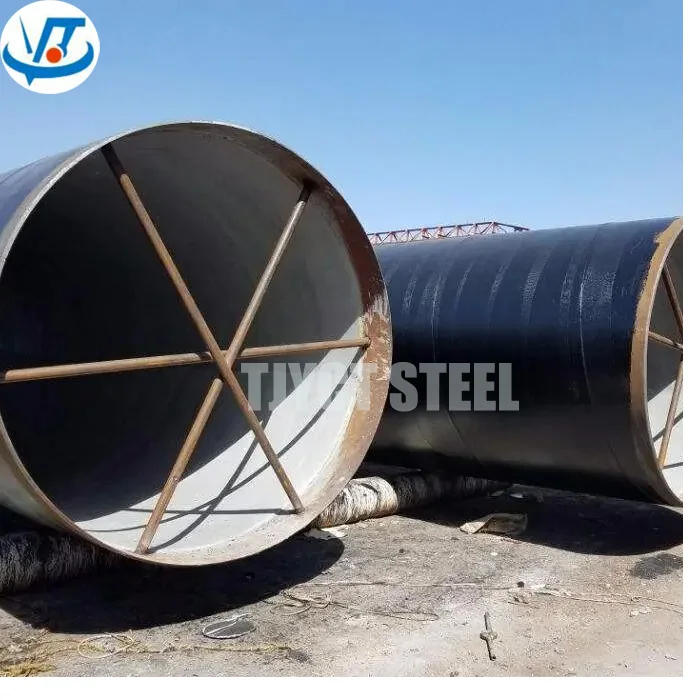 Big Od Spiral Steel Pipe 5'' 3'' Sch40 Carbon Steel Pipe Welded Seam ...