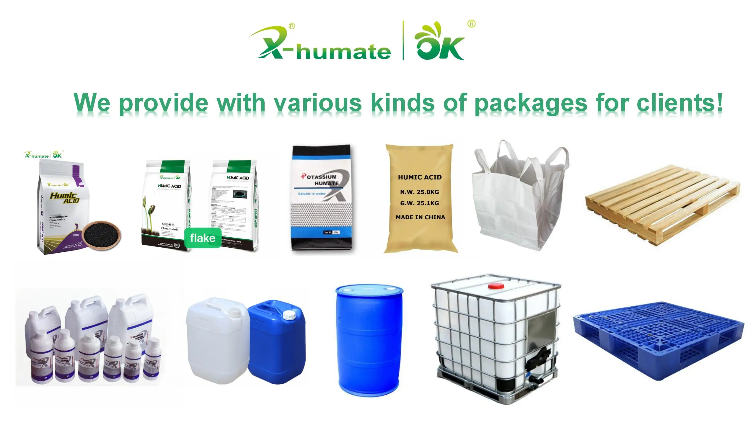 X-humate Organic Fertilizer - 95% Water Soluble Humic Acid