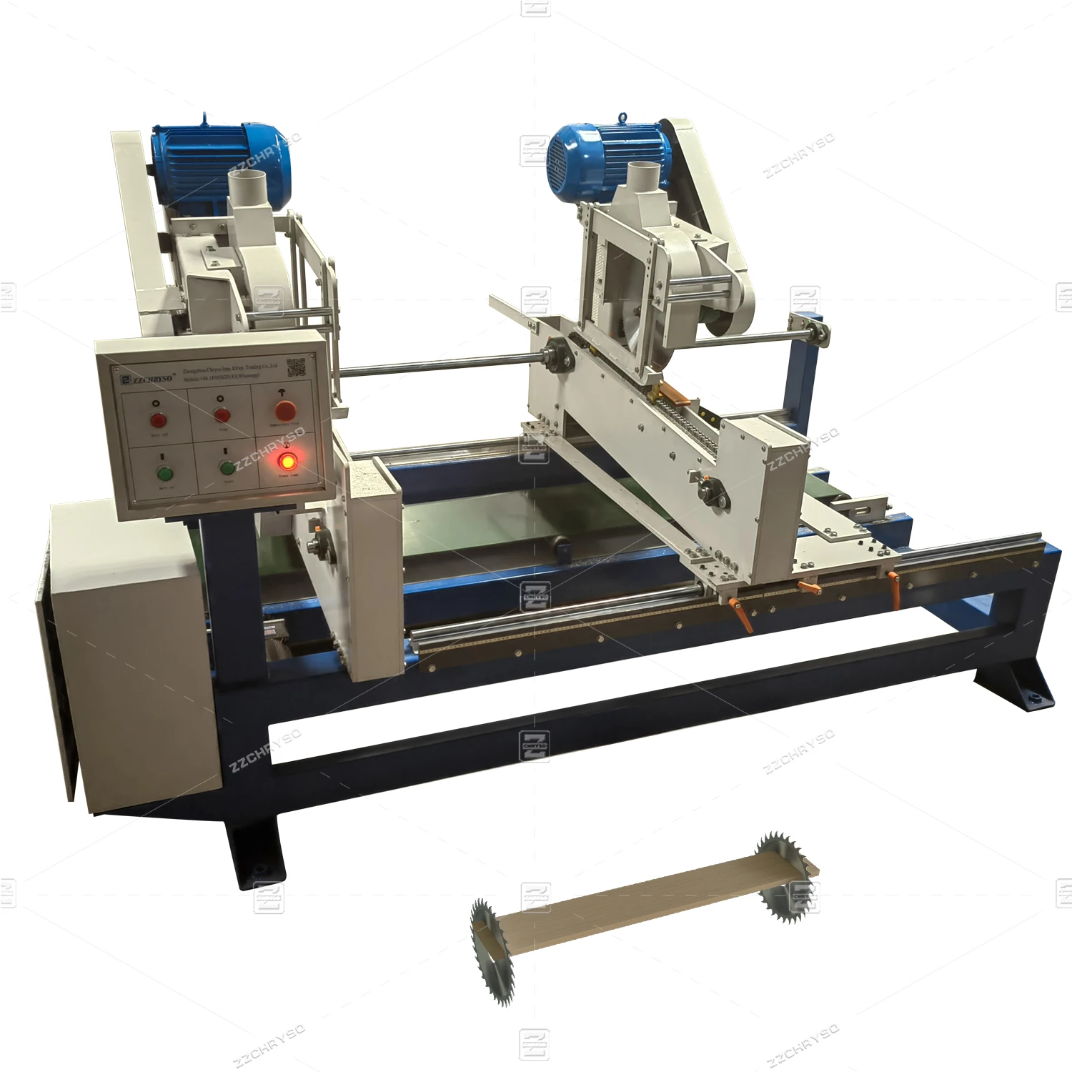 Wood Pallet Cutting Machine Wooden Pallet Making Machine Double End ...