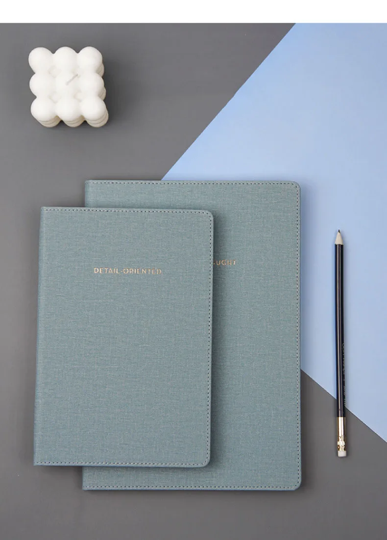 2025 Fashion A5 Custom Linen Diary Notebook A5 Hardcover Planner Agenda ...