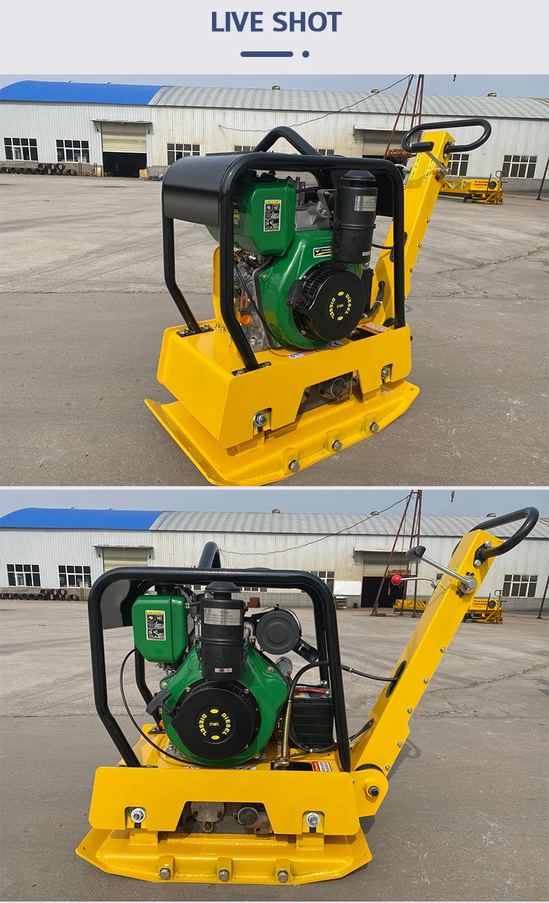 Heavy Reversible Plate Compactor Dynamic Portable Plate Compactor - Buy ...