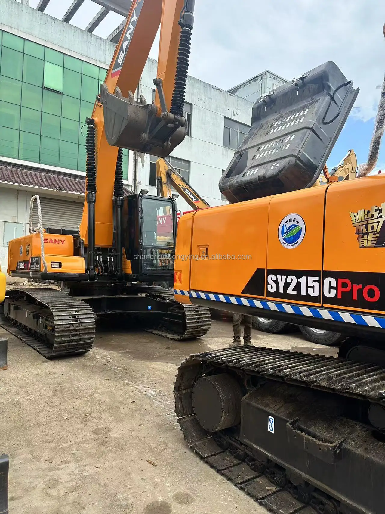 Perfect State Used Excavator Sany Sy215c 265c 135c Multifunctional Used ...