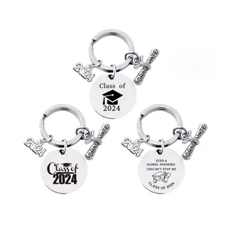 Class Of 2024 Graduation Gift For Him Her Inspirational Keychain ...