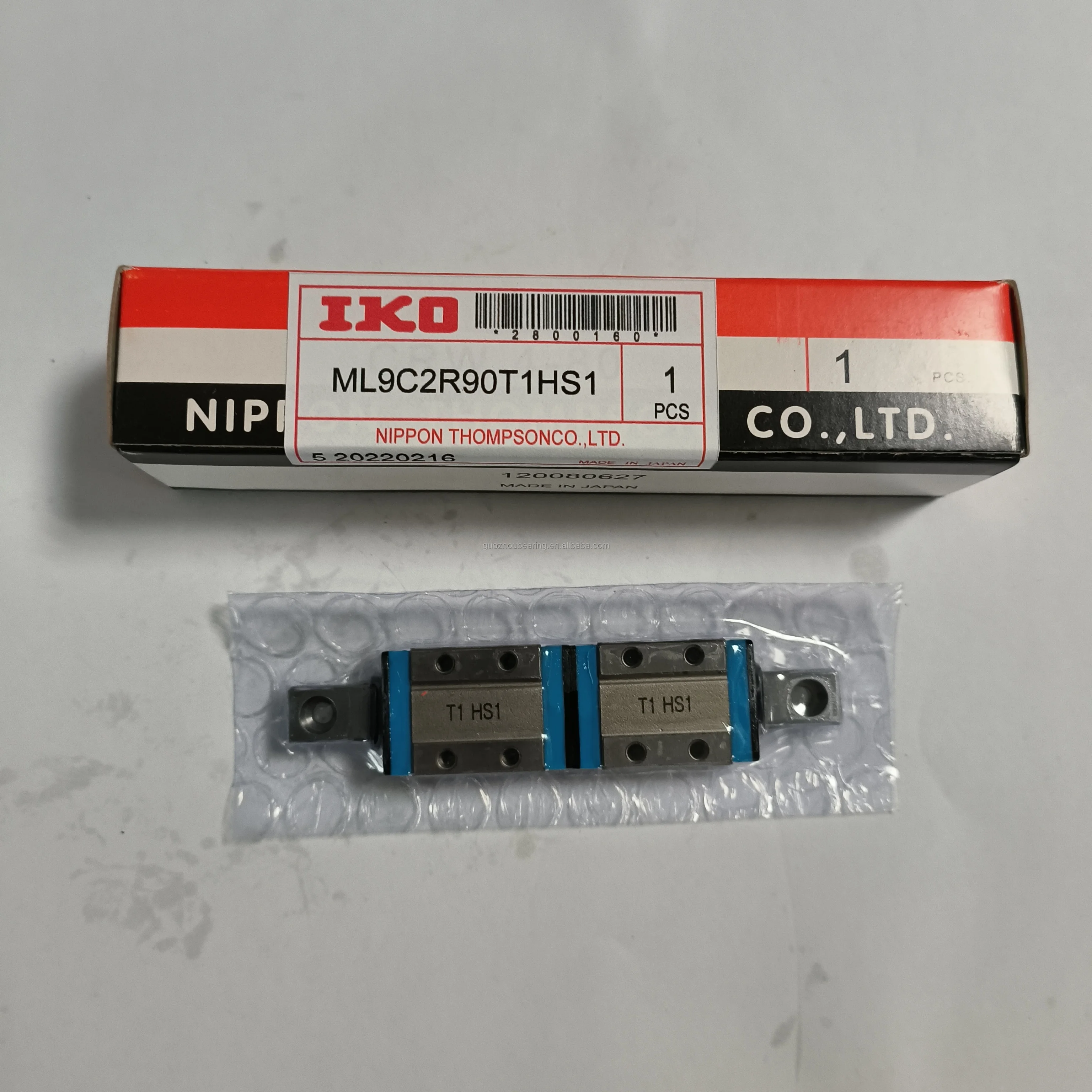 JAPAN IKO Linear Guideways Linear Guide Rail Linear Guide Block ML9 ...