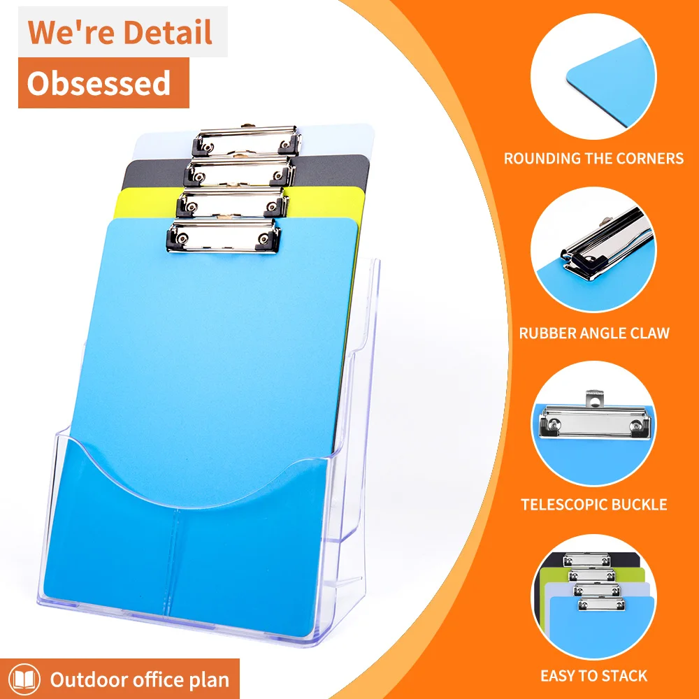 Alibaba.com: Black plastic clipboards, low profile design, bulk ...