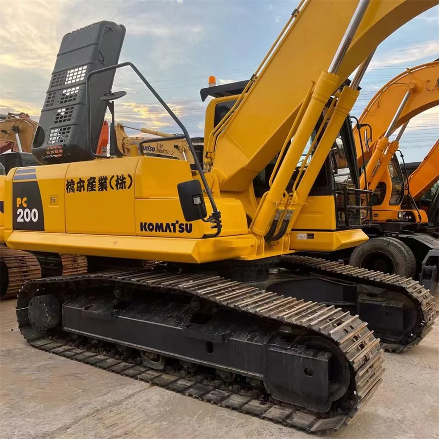 Used Excavators 200-8 200 200 Hydraulic Crawler Excavator 20ton - Buy ...