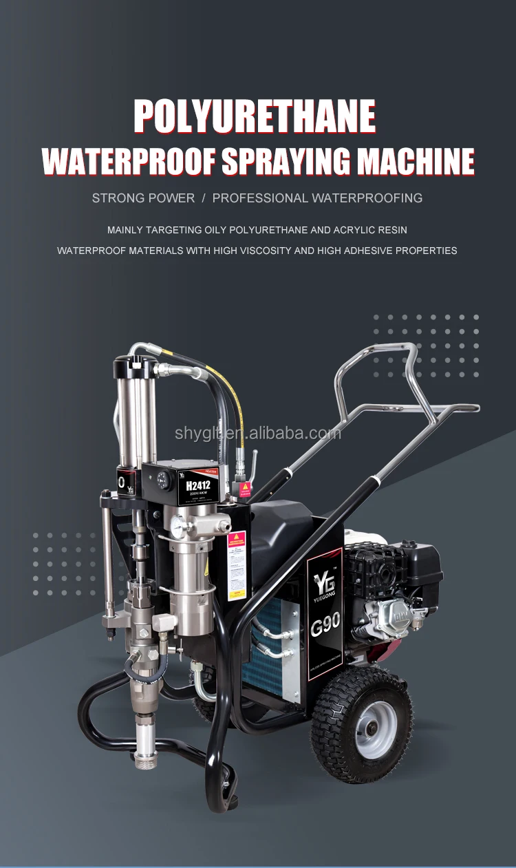 Epoxy Paint Sprayer - Heavy Duty Polyurethane Waterproofing