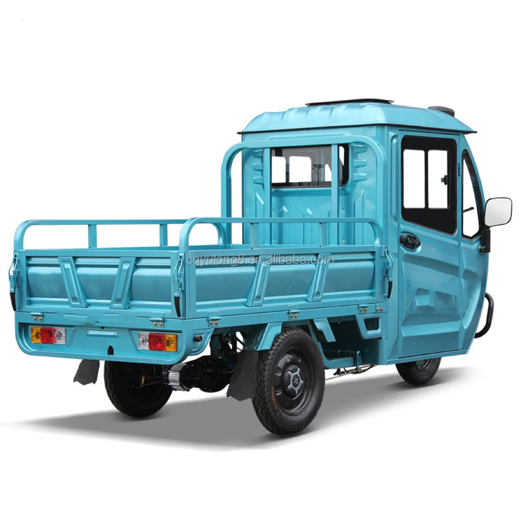 Cargo Hydraulic Lifting Electric Tricycle Electric Passenger And Cargo ...