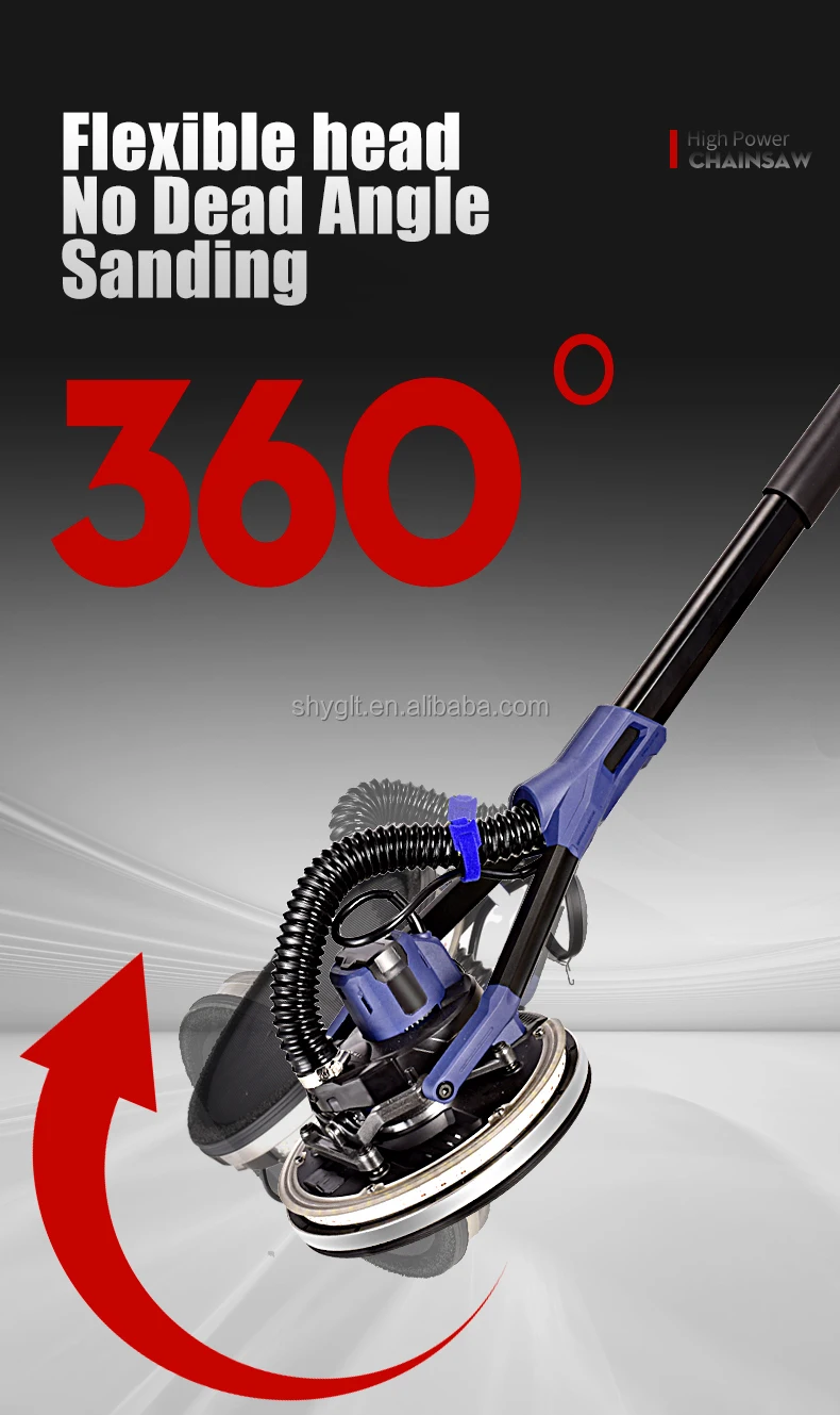 1200W Portable Polishing Machine - 3500r/min Drywall Sander