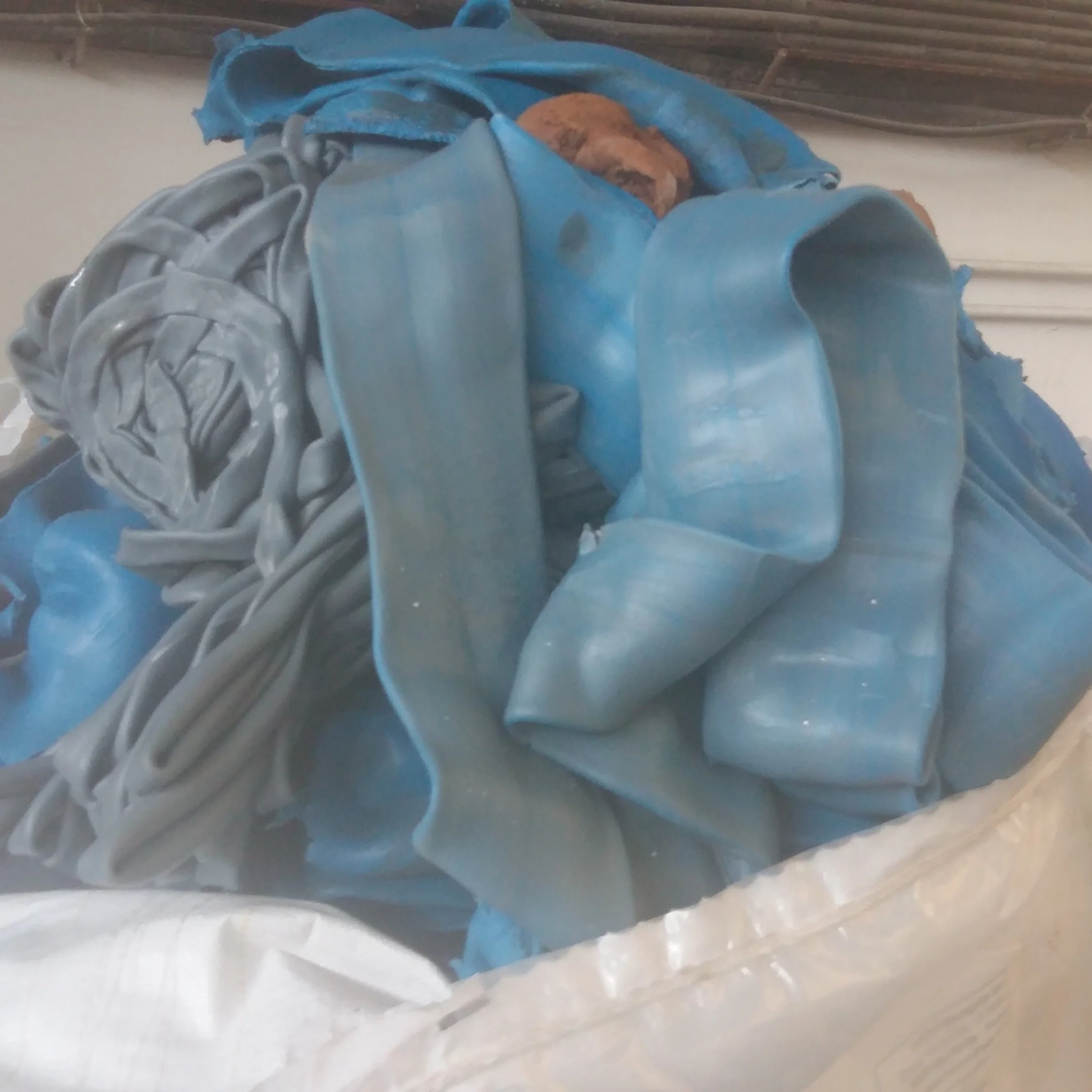 PVC PLASTIC SOFT LUMPS MIXED COLORS (FROM PRODUCTION OF CABLES) SCRAP ...