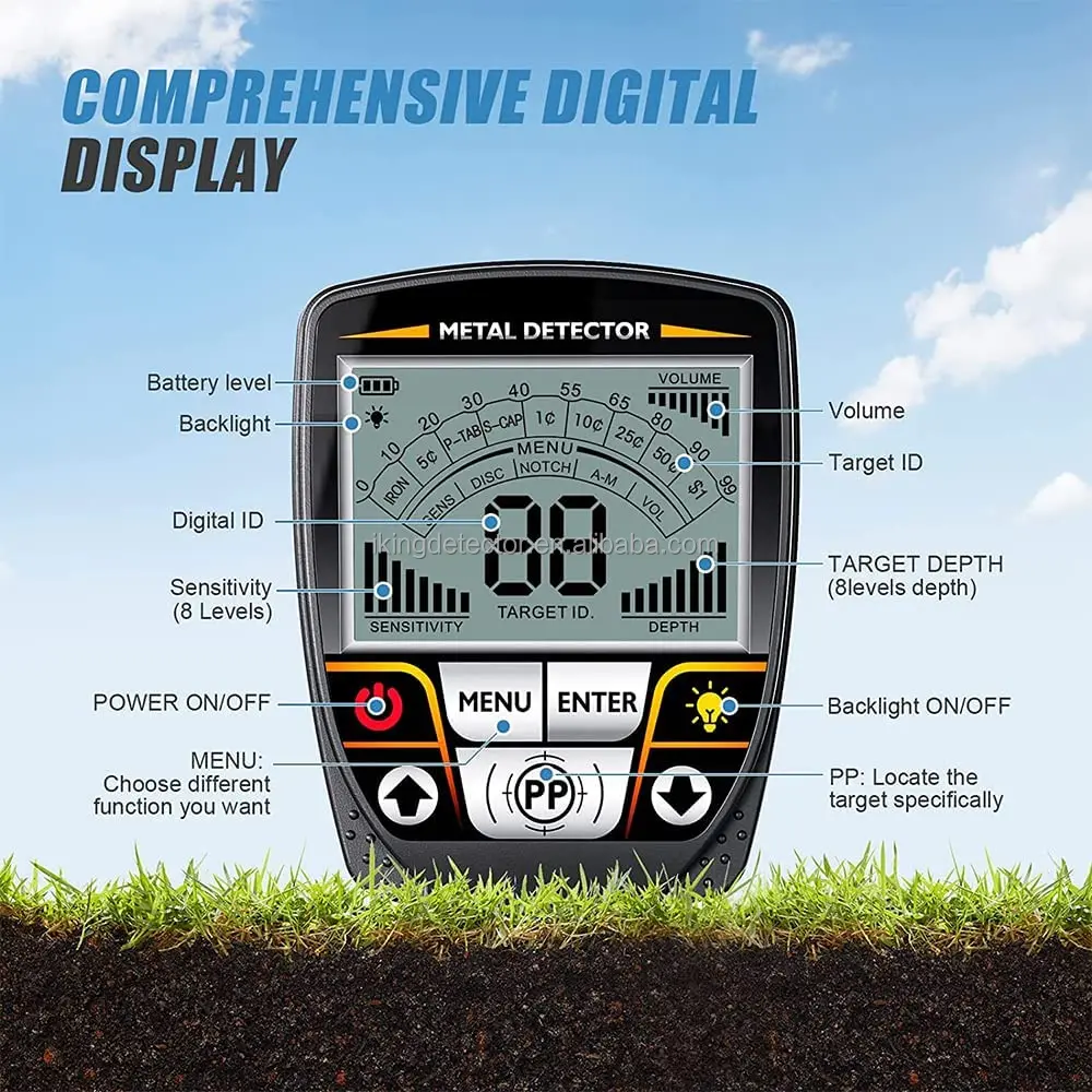 Tianxun TX-640 Gold Metal Detector - High Accuracy & Sensitivity