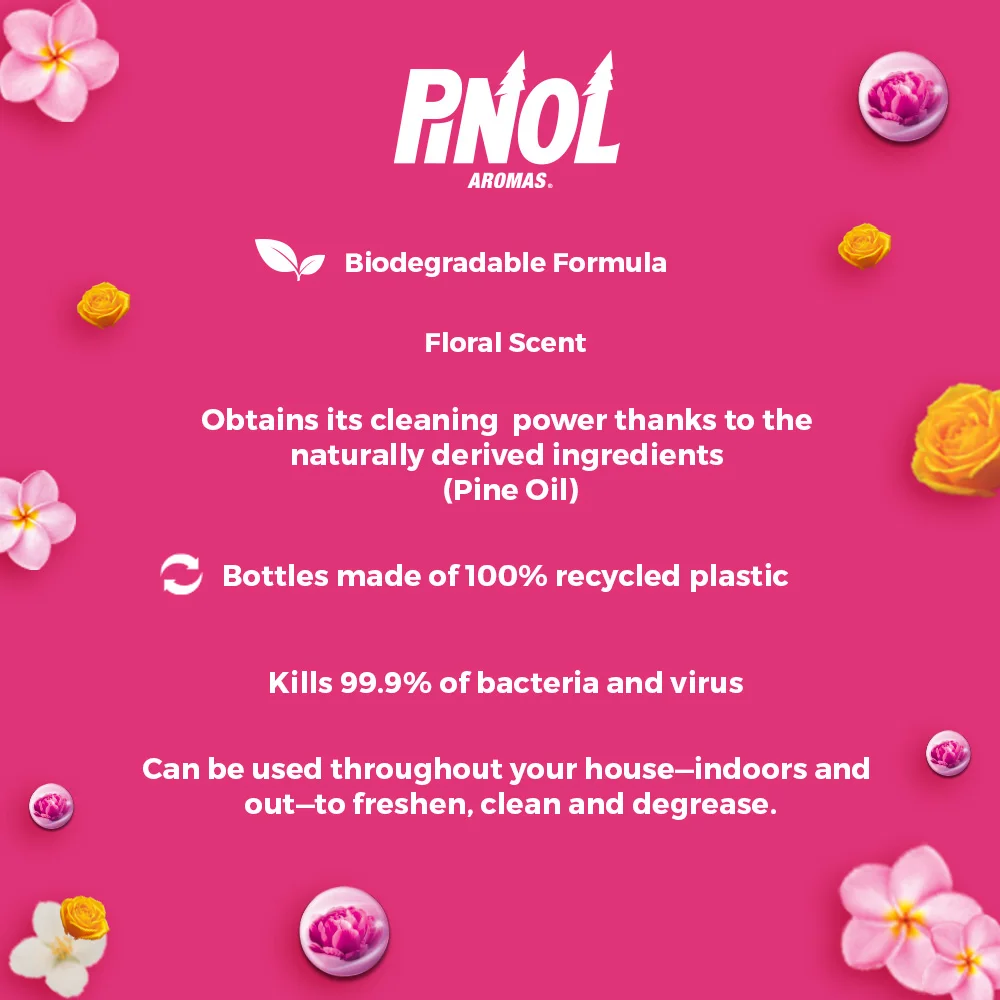 Pinol Aromas Floral 750ml C15 - Buy Multipurpose Kitchen Cleaner,Hot ...