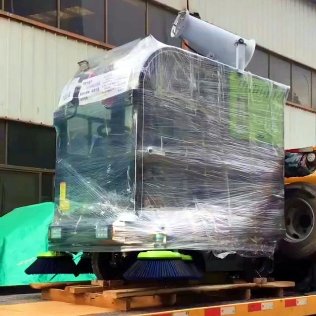 Lb-4wt2200 Large Road Street Sweeper Car Ride On Industrial Floor ...