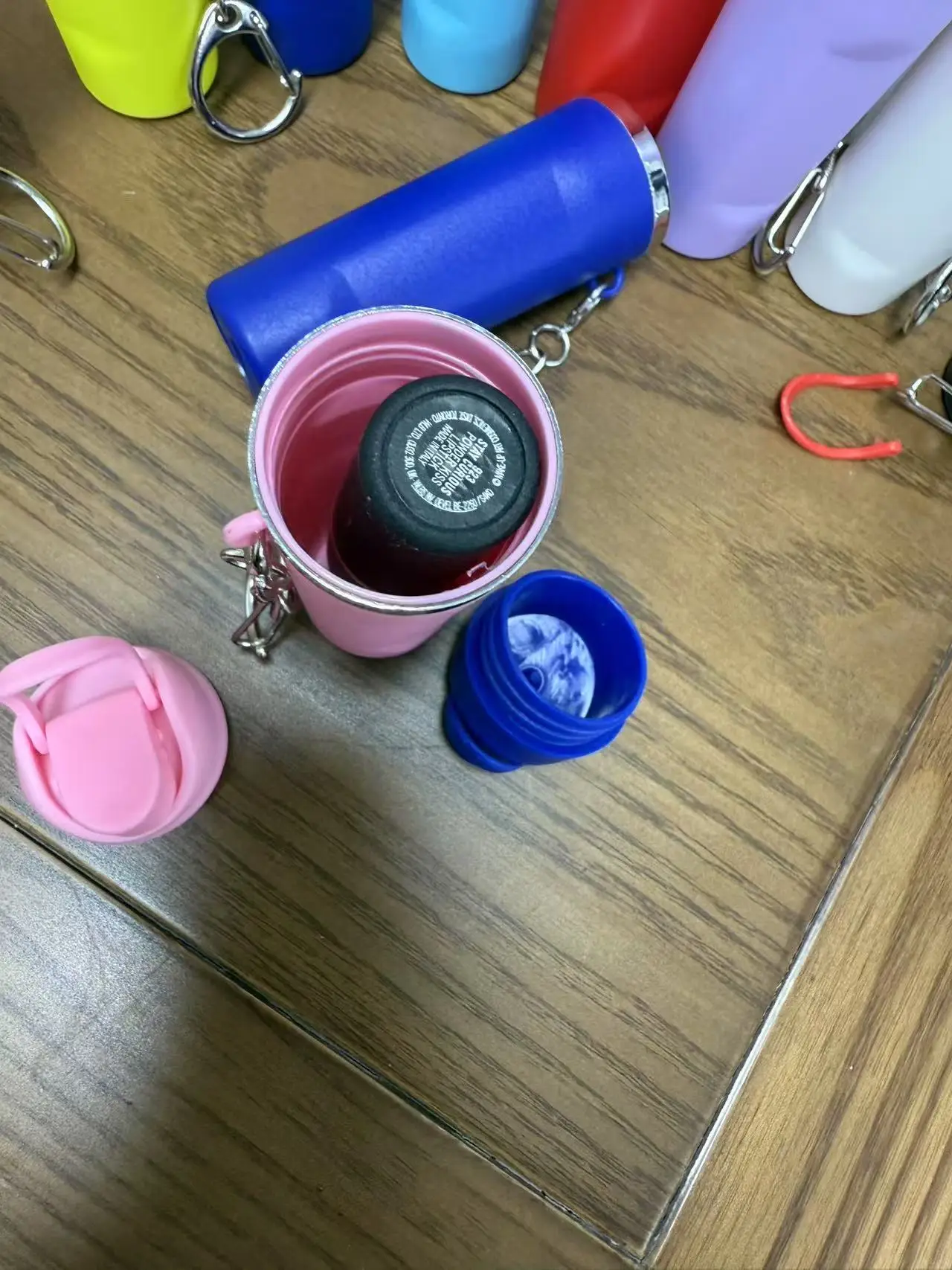 Wholesale Mini Tumbler Keychain with Handle Key-chain Chapstick Lip ...