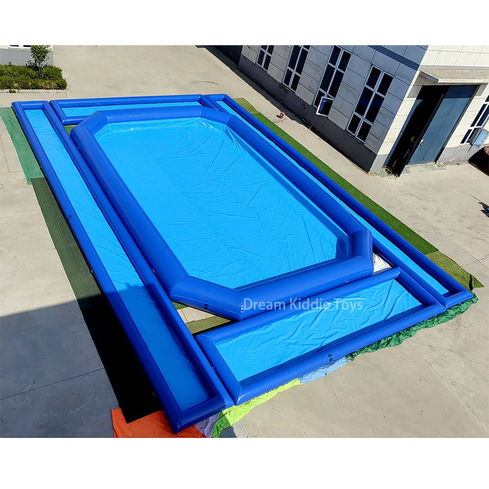 Summer PVC Large Inflatable Pool Island Water Pool With Pump Inflatable ...